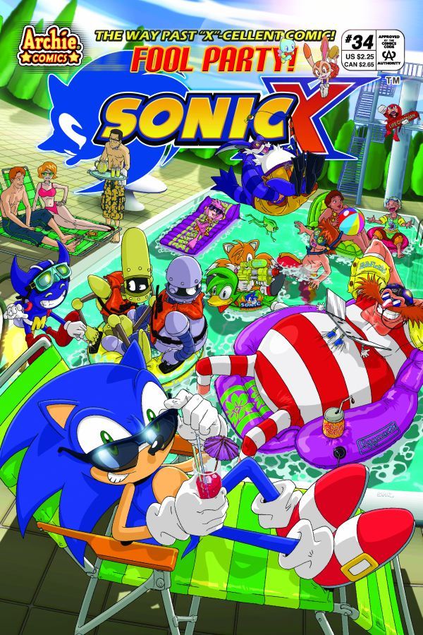 Archie Sonic X Issue 34 | Mobius Encyclopaedia | Fandom powered by Wikia Archie Sonic X Issue 34 | Mobius Encyclopaedia | Fandom powered by Wikia