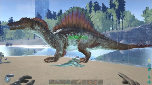 Image - ARK-Spinosaurus Screenshot 002.jpg | ARK: Survival Evolved Wiki | FANDOM powered by Wikia