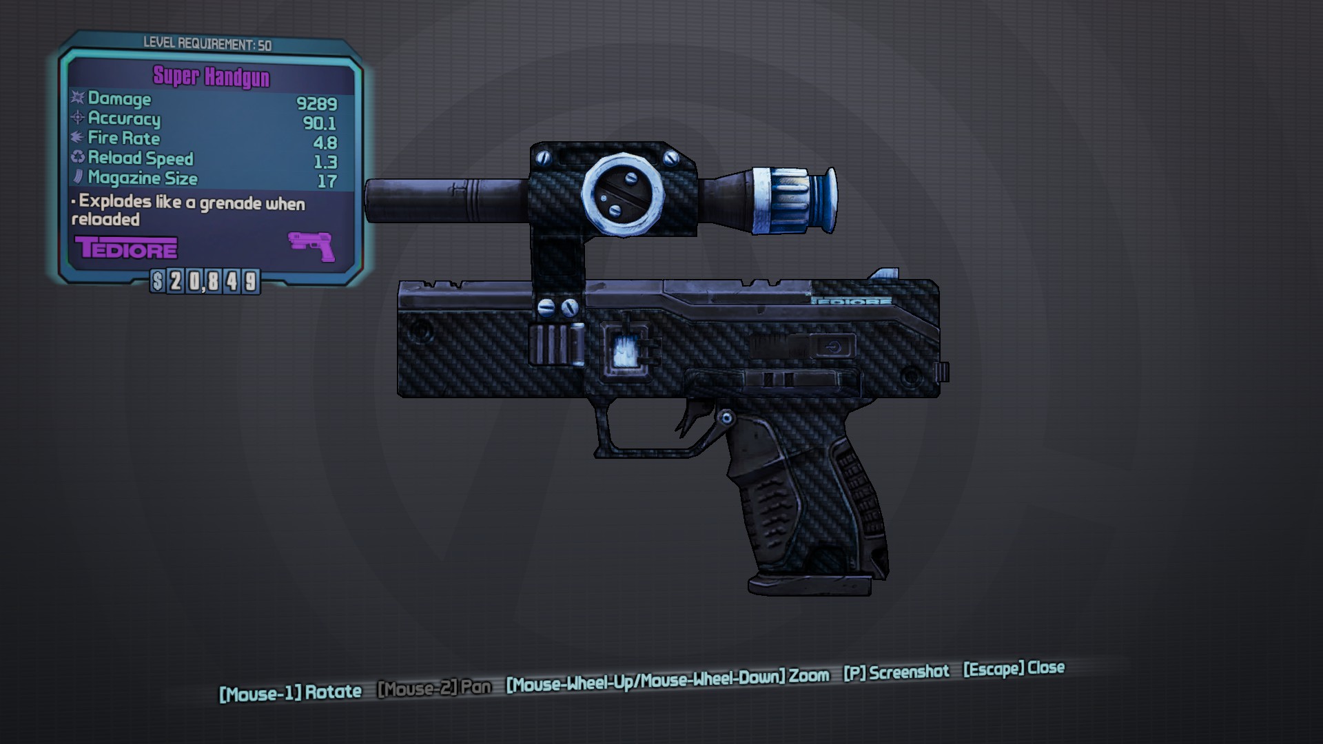 Handgun Borderlands Wiki Fandom Powered By Wikia