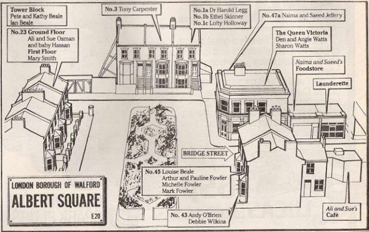 Maps Eastenders Wiki Fandom Powered By Wikia