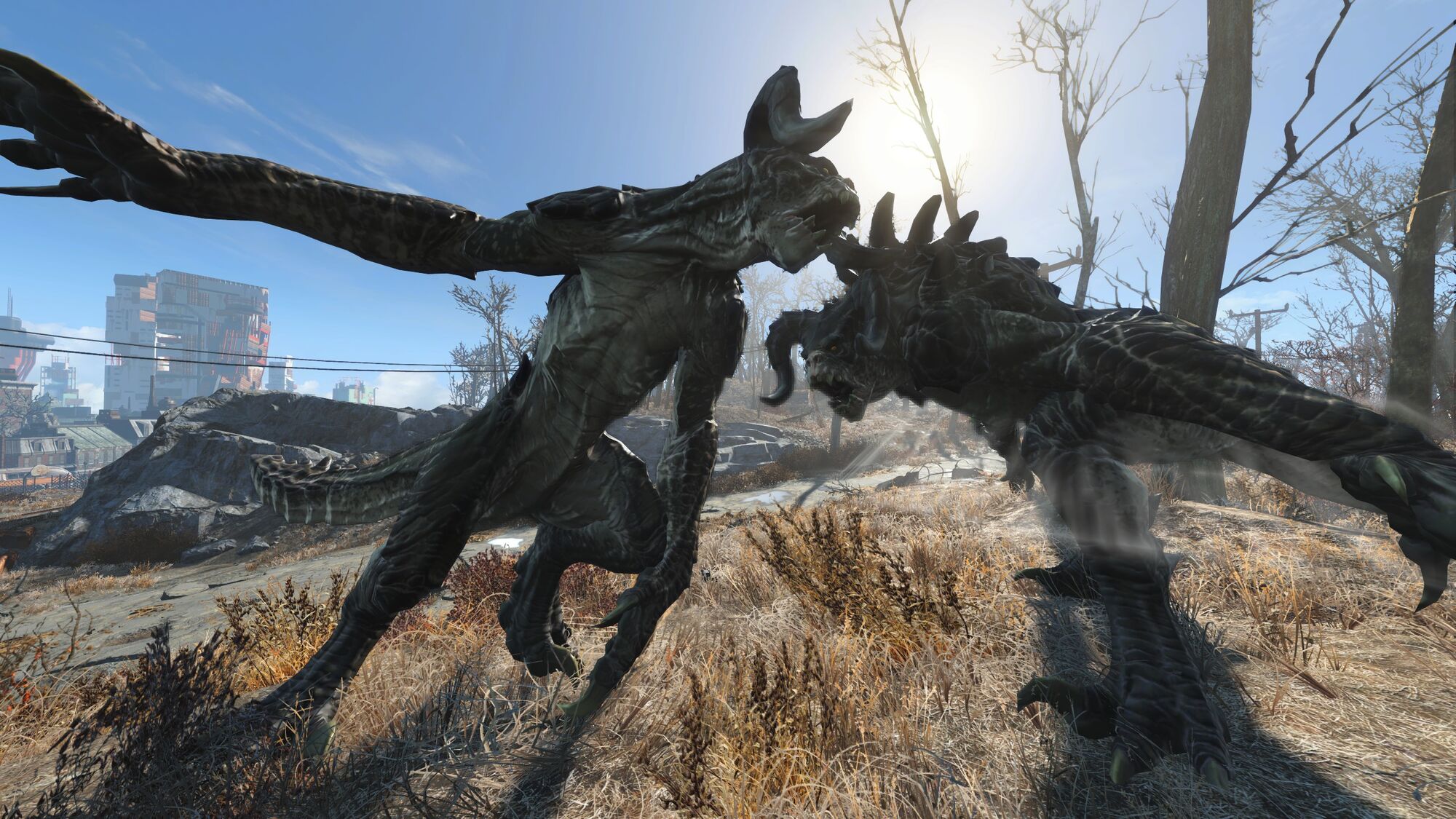 Image Fo4 Deathclaw Brawl Fallout Wiki Fandom Powered By Wikia