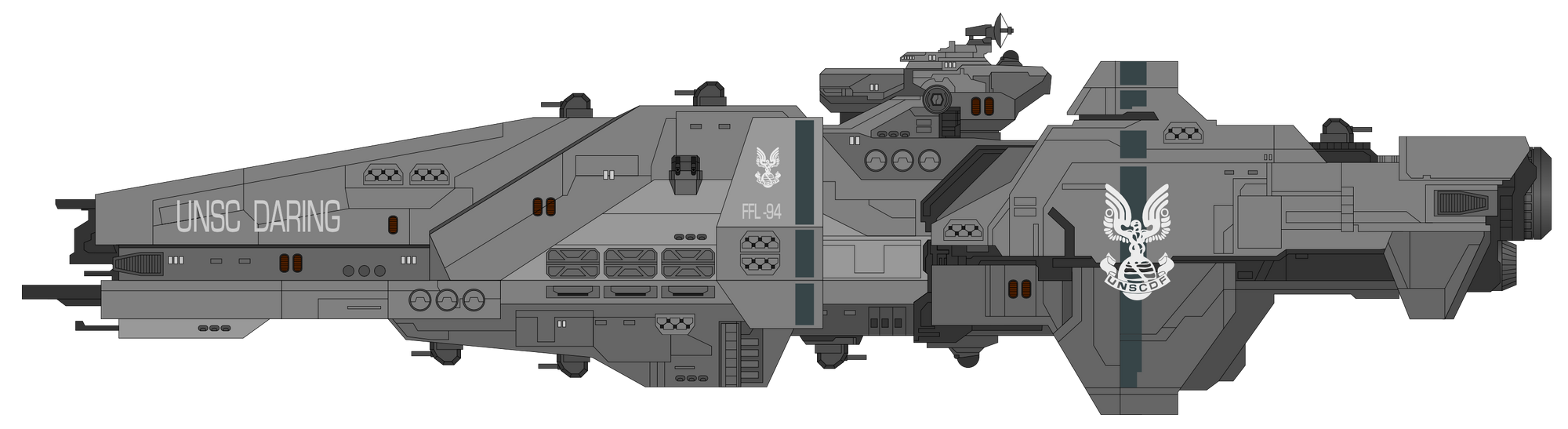 Daring Class Frigate Halo Fanon Fandom Powered By Wikia