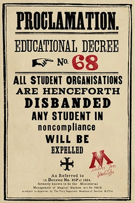 Educational Decree Number Twenty-Four | Harry Potter Wiki | Fandom ...