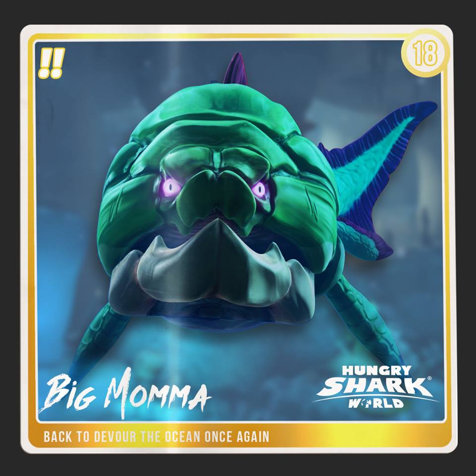 Big Momma Dunkleosteus Hungry Shark Wiki Fandom Powered By Wikia