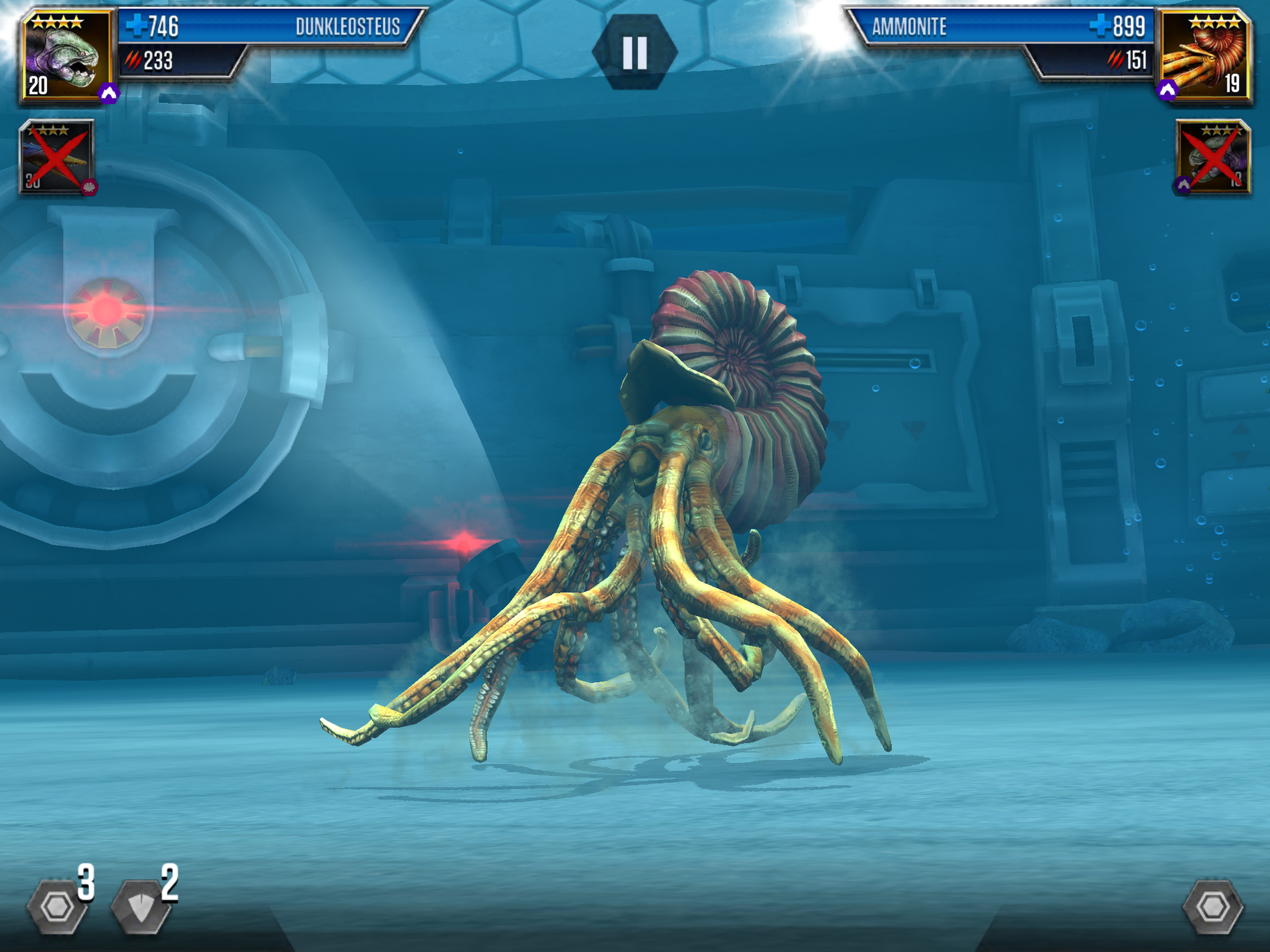 Ammonite Jurassic World The Mobile Game Wikia Fandom Powered By Wikia
