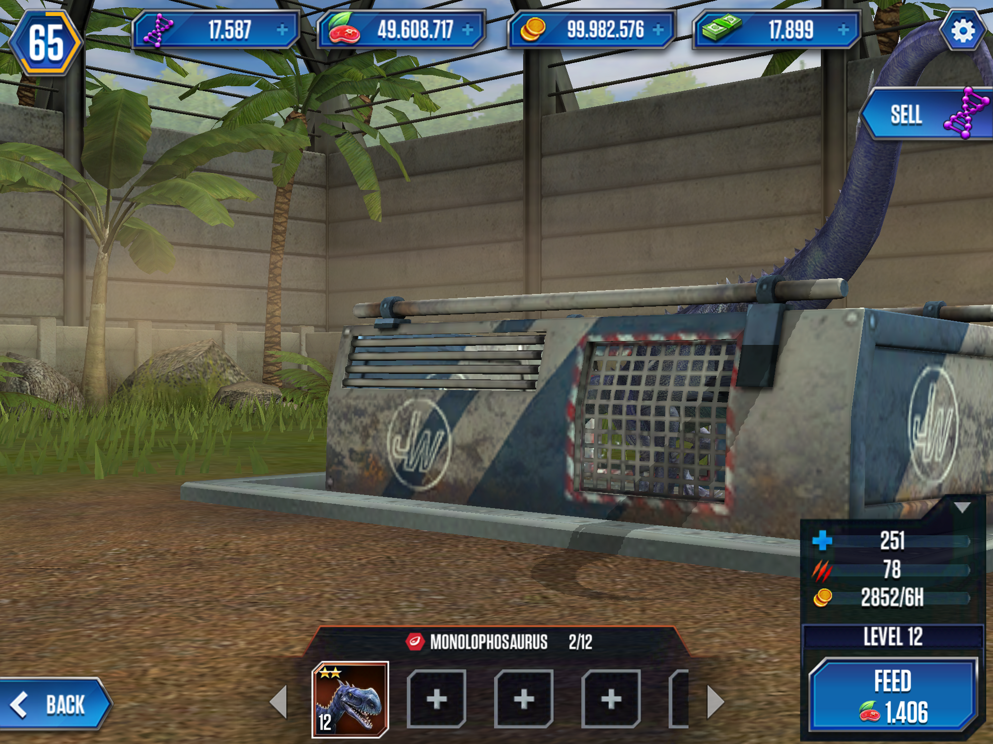 Monolophosaurus Jurassic World The Mobile Game Wikia Fandom Powered