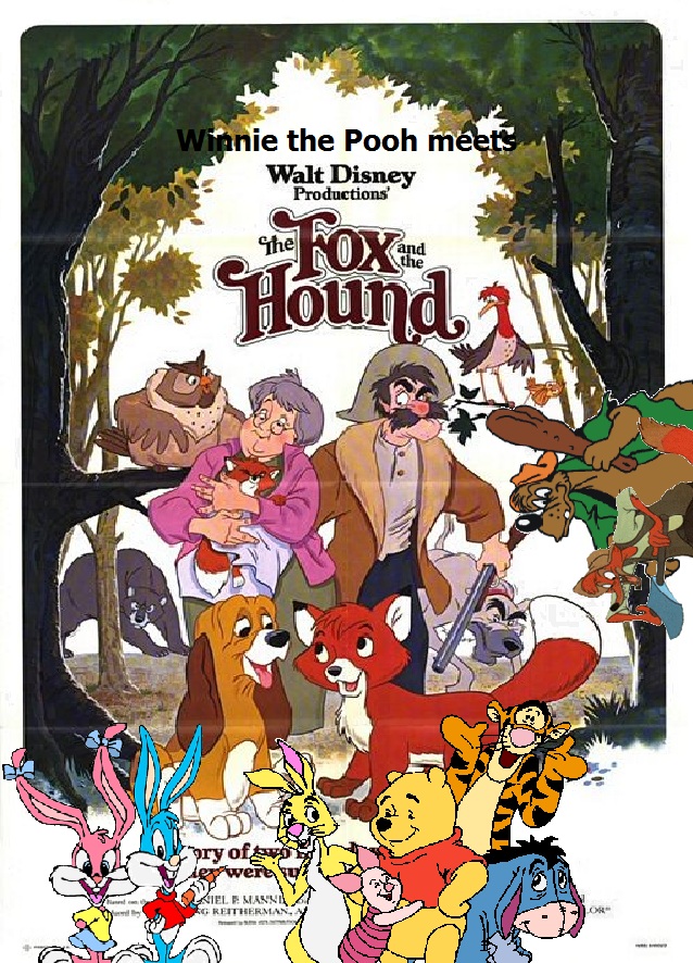 Winnie The Pooh Meets The Fox And The Hound Kerasotes Wiki Fandom Powered By Wikia