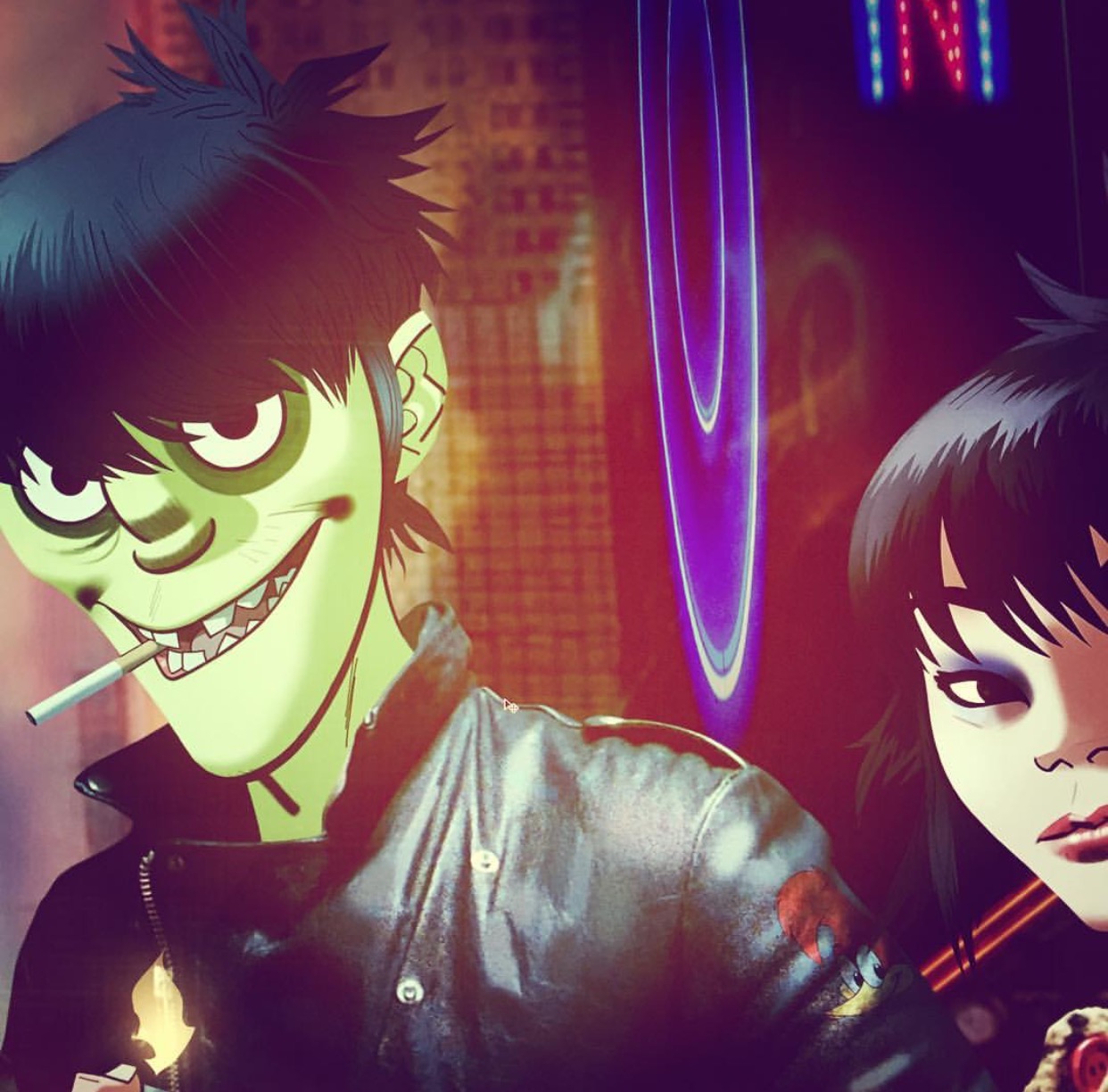 Image Murdoc And Noodle Phase 4 Jpeg Gorillaz Wiki Fandom Powered