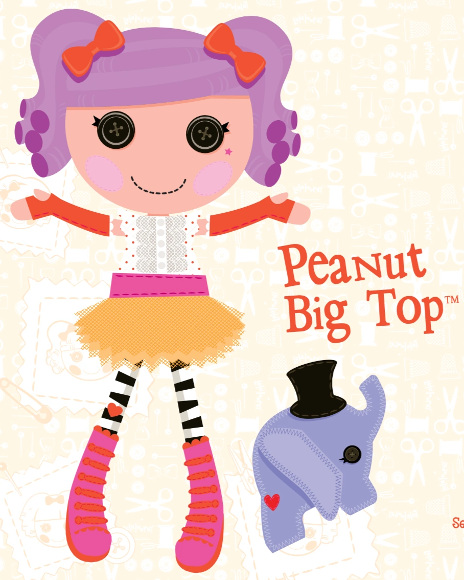 Peanut Big Top Animation Lalaloopsy Land Wiki Fandom Powered By Wikia