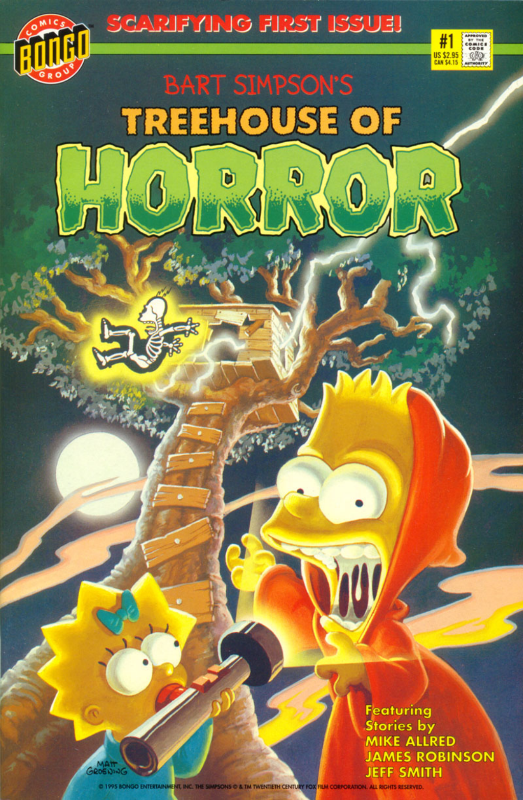 Treehouse Of Horror Comics 1 Simpson Wiki En Español Fandom Powered