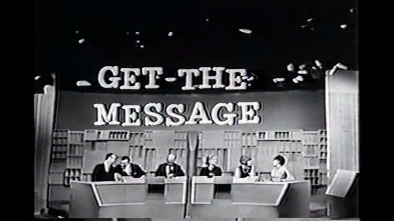 Get The Message Mark Goodson Wiki Fandom Powered By Wikia