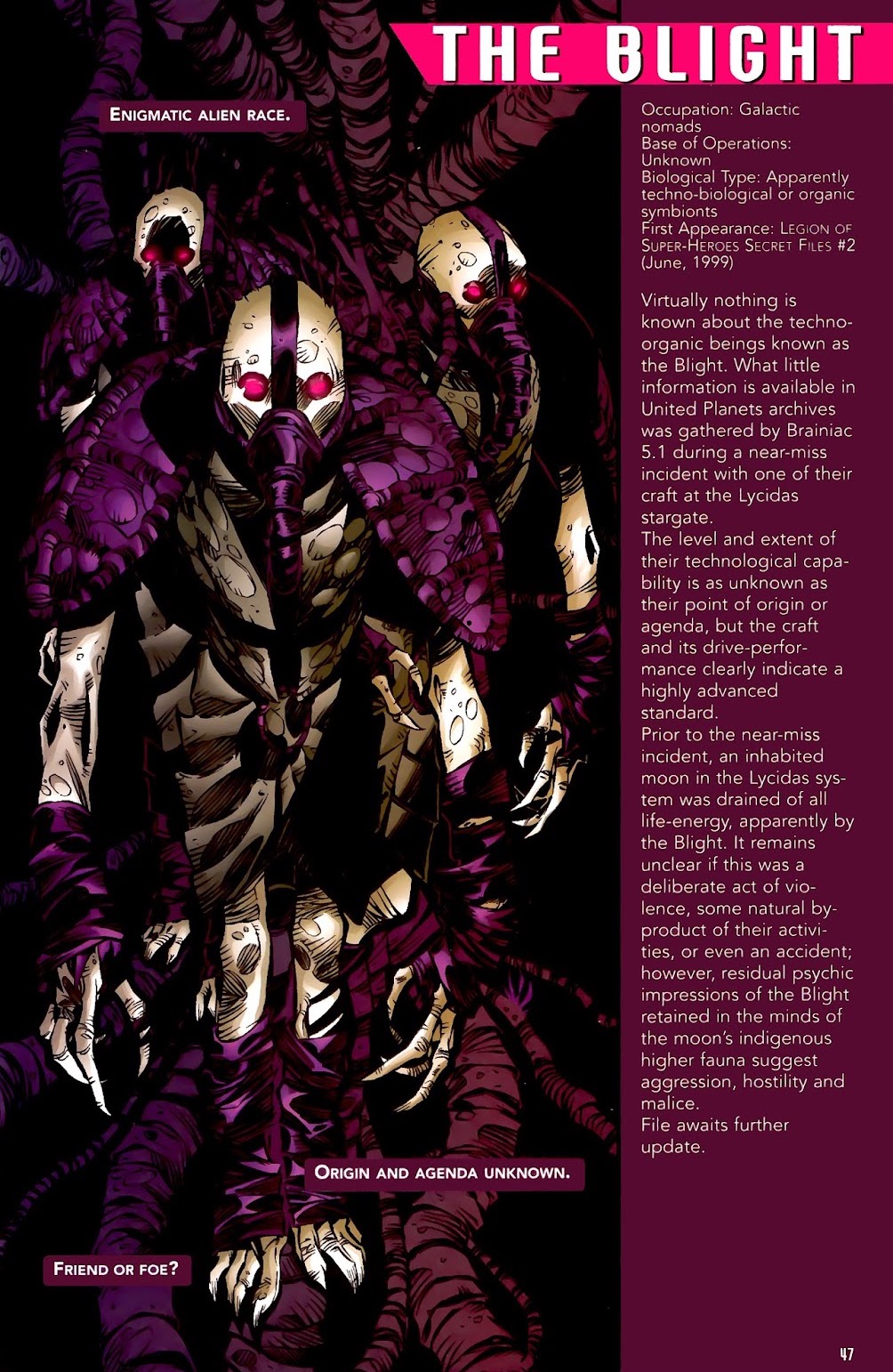 Blight Post Zero Hour Dc Database Fandom Powered By Wikia
