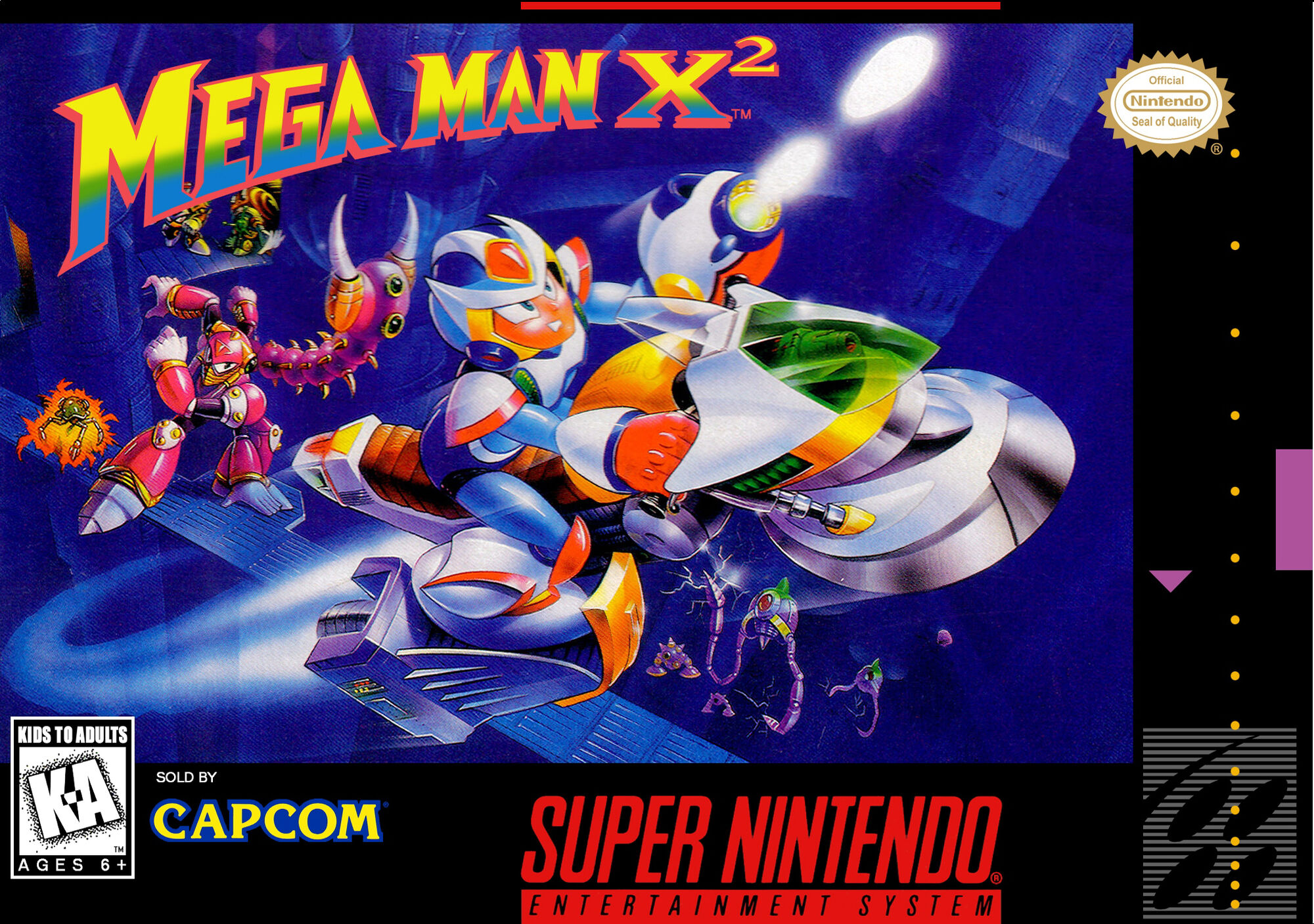 Image Mega Man X2 Box Art Mmkb Fandom Powered By Wikia
