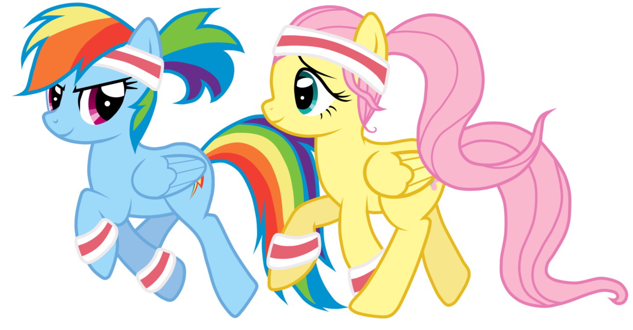 Image - FANMADE Rainbow Dash and Fluttershy sport.png | My Little Pony ... Image - FANMADE Rainbow Dash and Fluttershy sport.png | My Little Pony ...