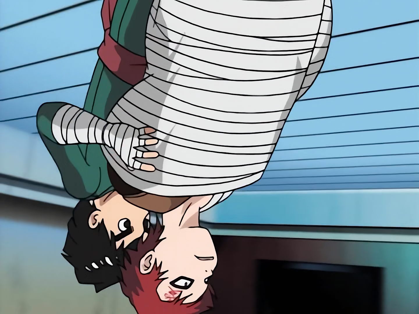 Gaara Vs Rock Lee The Power Of Youth Explodes Narutopedia Fandom Powered By Wikia