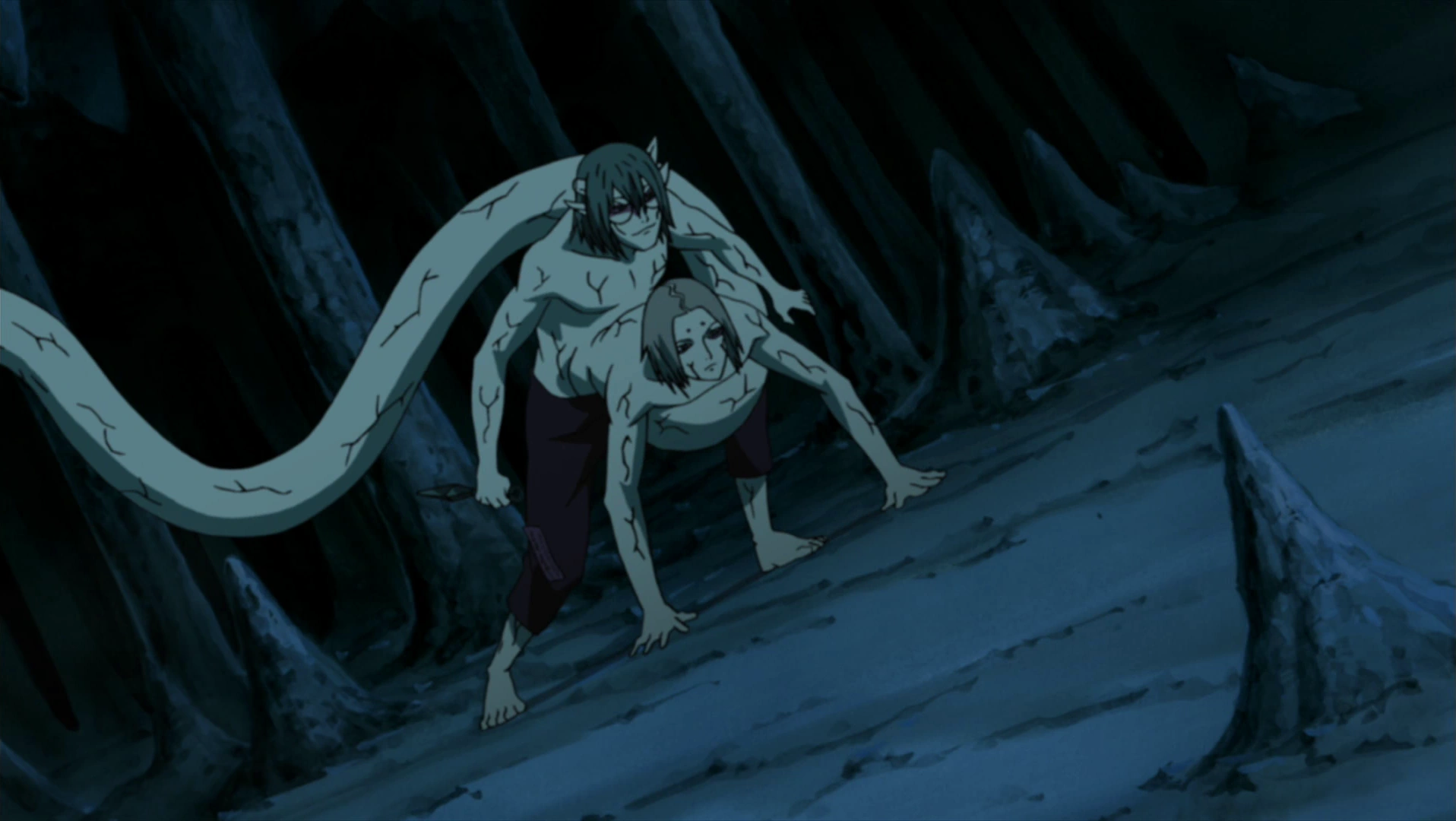 Image - Kabuto using Kimimaro's powers.png | Narutopedia | FANDOM powered by Wikia