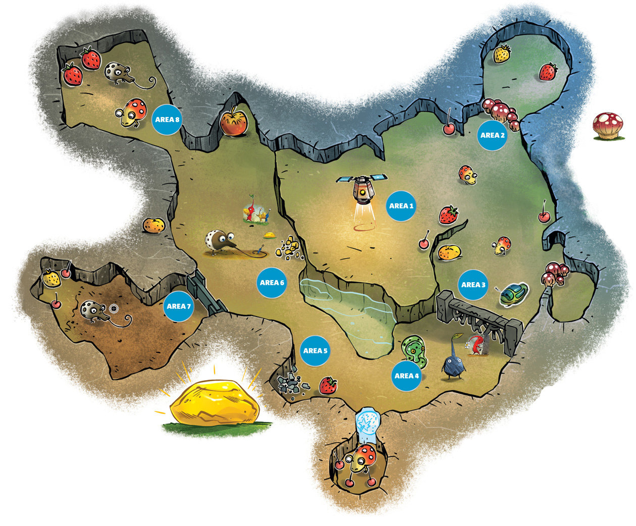 Image Pikmin 3 Trial Map Pikmin Fandom Powered By Wikia