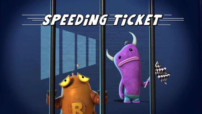 Speeding Ticket Robot And Monster Wiki Fandom Powered By Wikia