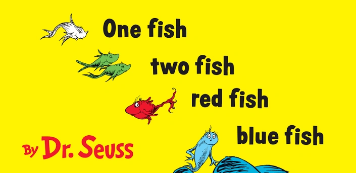 Image - One fish Two Fish Red Fish Blue Fish Header.png | Dr. Seuss ...