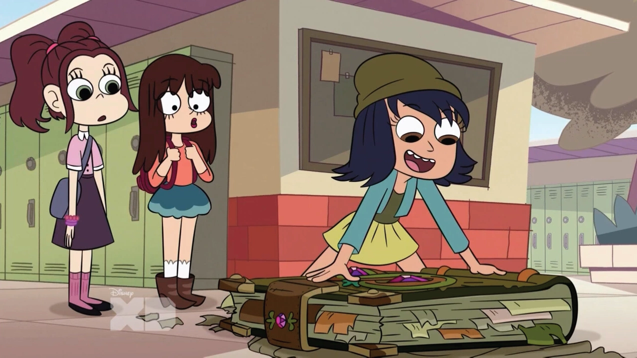 Image - S1E11 Janna with Star's spell book.png | Star vs. the Forces of Evil Wiki | FANDOM ...