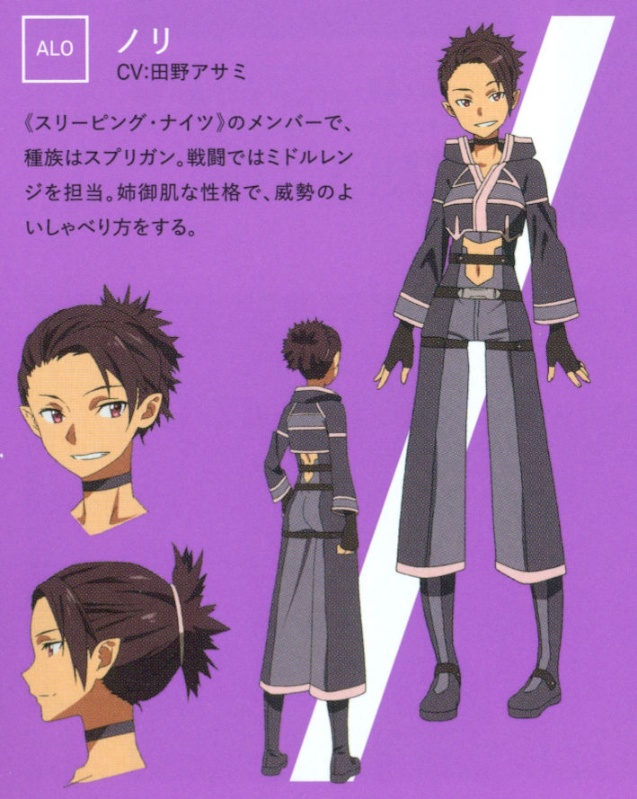Nori Image Gallery Sword Art Online Wiki Fandom Powered By Wikia