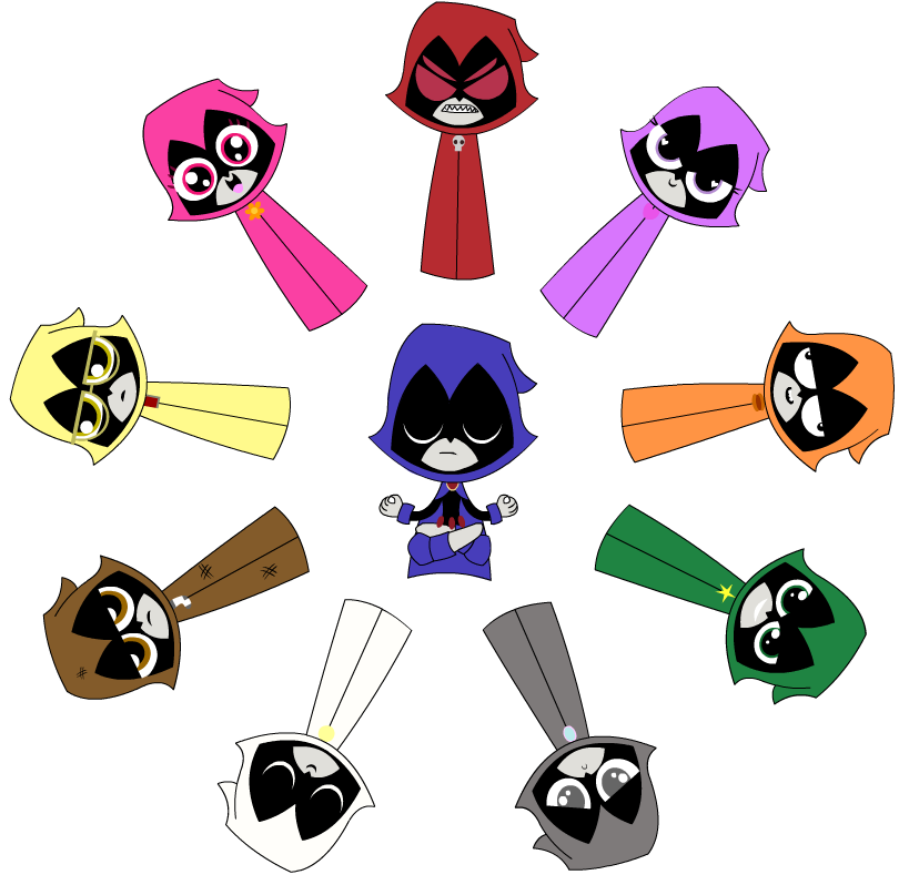 Image Ravens By Twitchytail D6m9zr0png Teen Titans Go Wiki Fandom Powered By Wikia