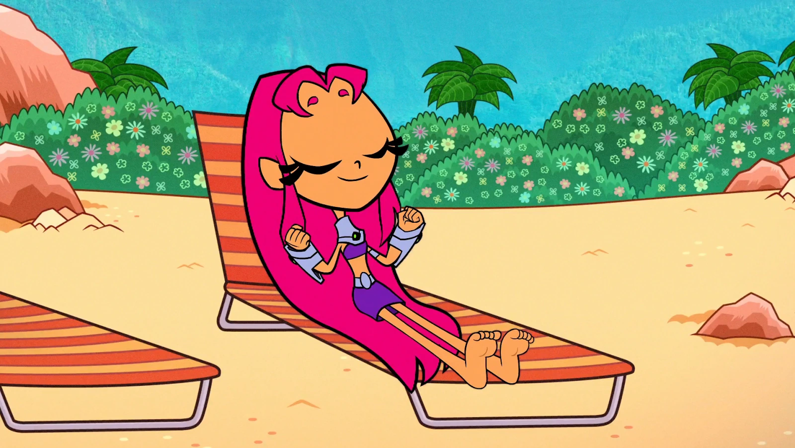 Image - Starfire Relaxing.png | Teen Titans Go! Wiki | FANDOM powered by Wikia