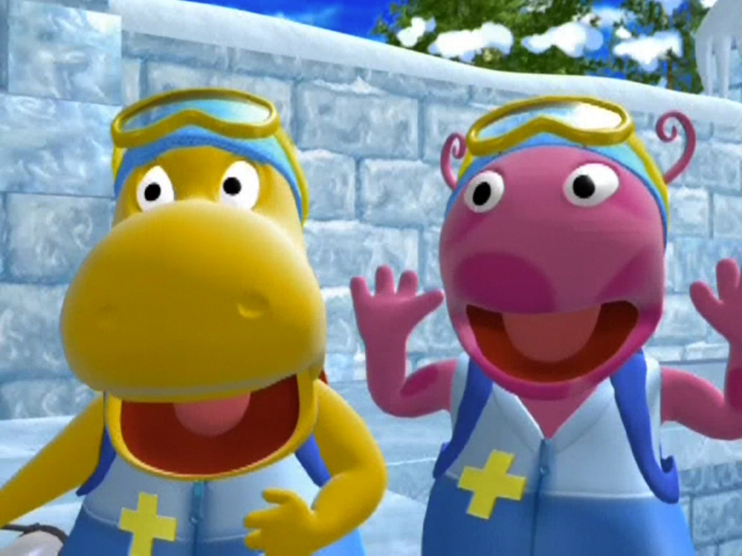 Image - Uniqua Tasha Scream-1-.jpg | The Backyardigans Wiki | Fandom ... Image - Uniqua Tasha Scream-1-.jpg | The Backyardigans Wiki | Fandom ...