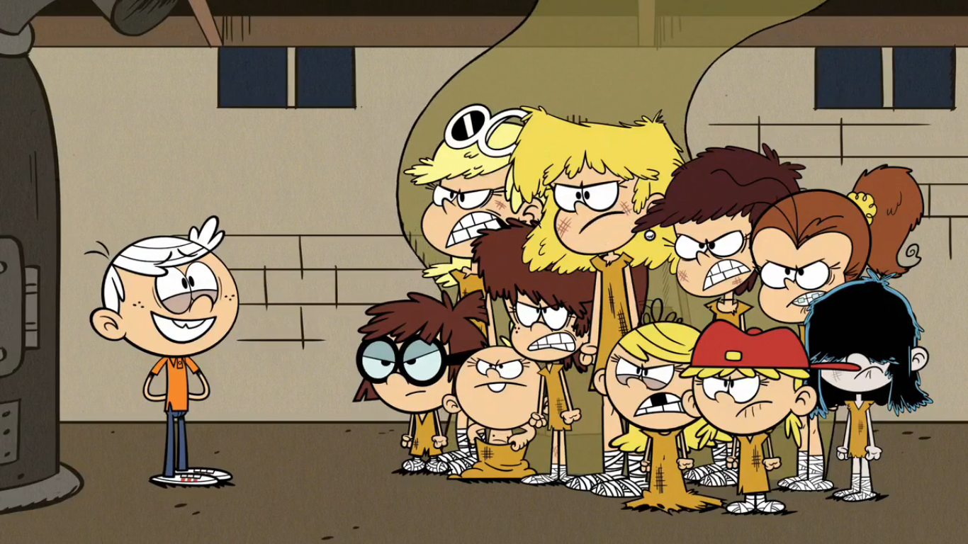 Image - S1E11B Sisters in potato sacks.png | The Loud House Encyclopedia | FANDOM powered by Wikia