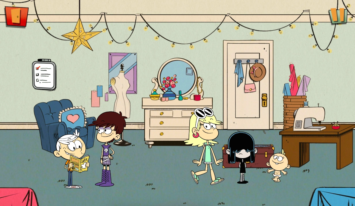 Image - Welcome to the Loud House Lori and Leni's Room.png | The Loud House Encyclopedia ...