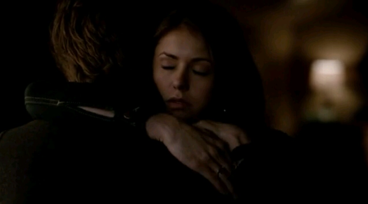 Image Stefan And Elena Hug 5x19png The Vampire Diaries Wiki Fandom Powered By Wikia