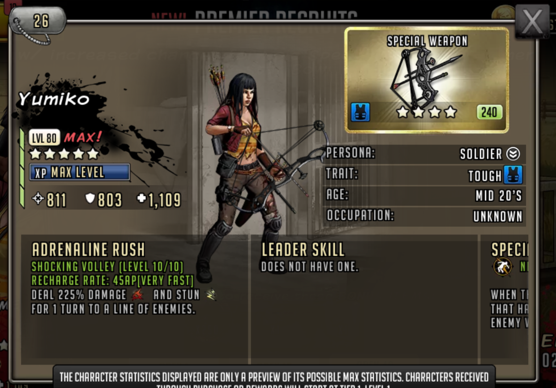 Yumiko Walking Deadroad To Survival Wikia Fandom Powered By Wikia