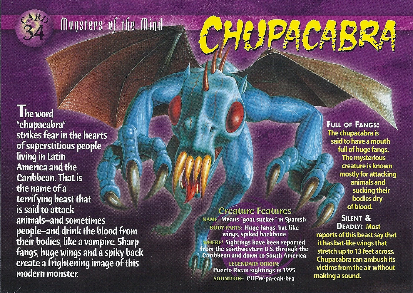 Chupacabra | Wierd N'wild Creatures Wiki | Fandom powered by Wikia