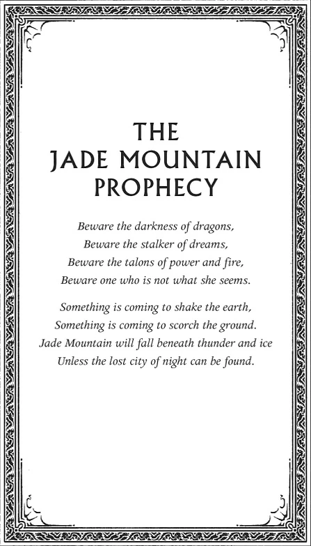 The Jade Mountain Prophecy | Wings of Fire Wiki | Fandom powered by Wikia
