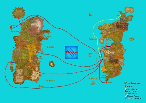 Image Gnomishpiracyboatroutes Wowwiki Fandom Powered By Wikia