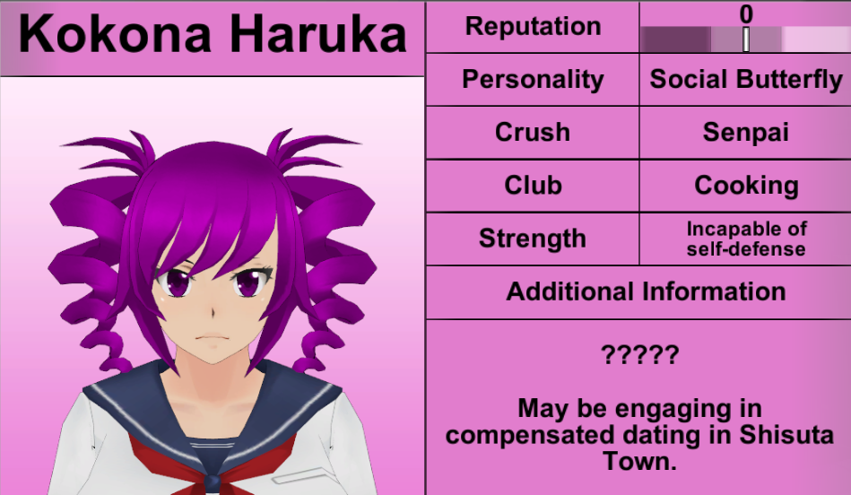 Kategoriapostacie Yandere Simulator Wikia Fandom Powered By Wikia