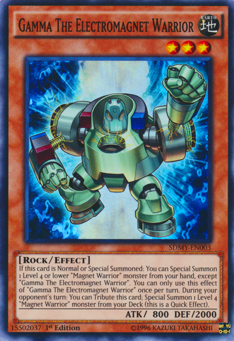 Gamma The Electromagnet Warrior Yu Gi Oh Fandom Powered By Wikia