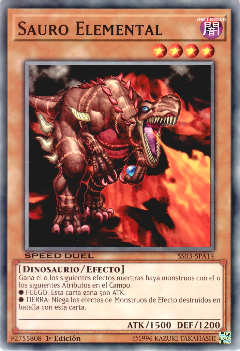Sauro Elemental Yu Gi Oh Wiki En Español Fandom Powered By Wikia