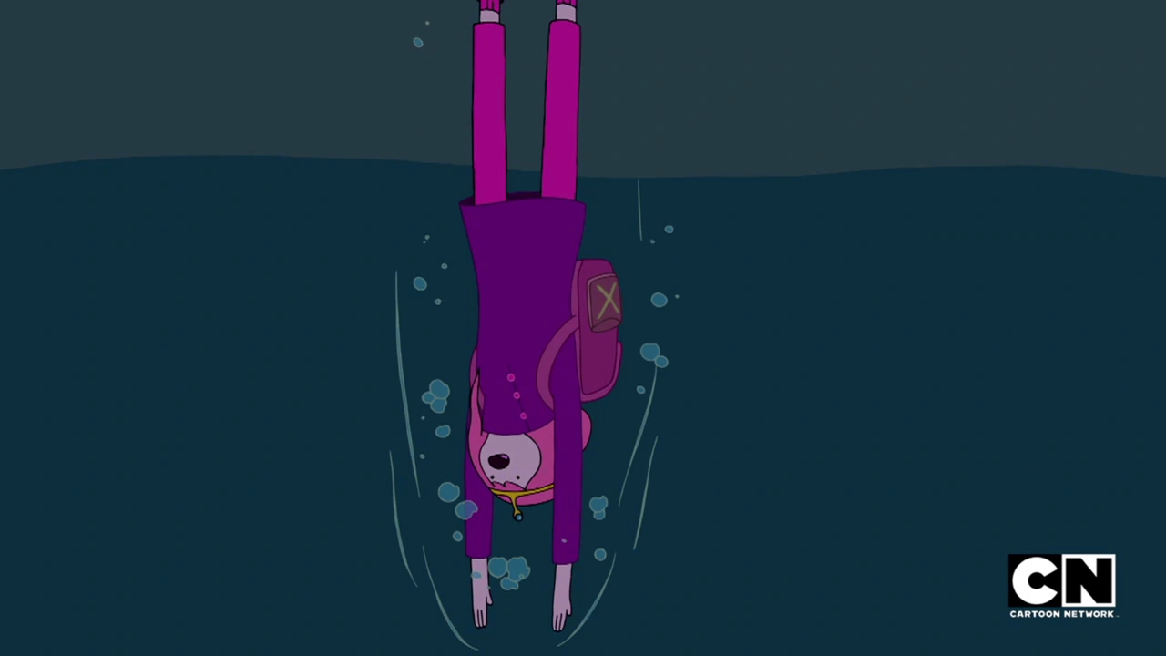 Image - S5e29 PB swimming in lake water.png | Adventure Time Wiki ...