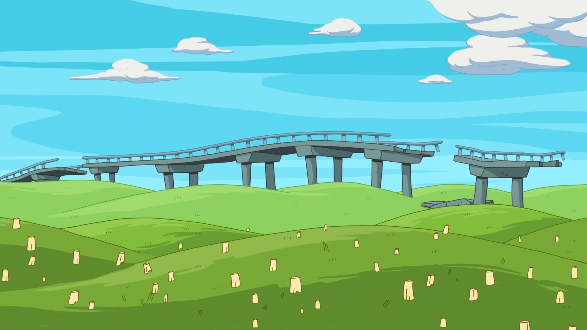 Image - S7e4 highway ruins.png | Adventure Time Wiki | FANDOM powered ...