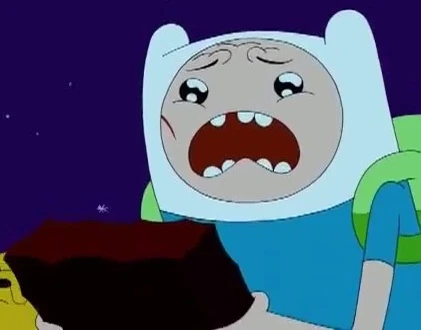 Image - S4e26 scared Finn holding The Enchiridion.jpg | Adventure Time ...