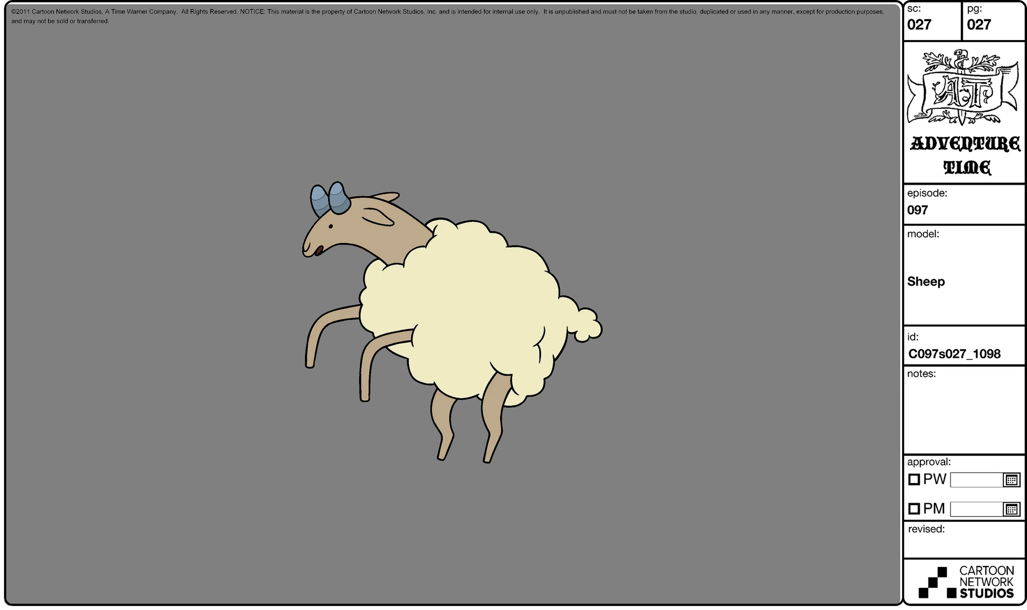 Image - Modelsheet sheep.png | Adventure Time Wiki | FANDOM powered by ...