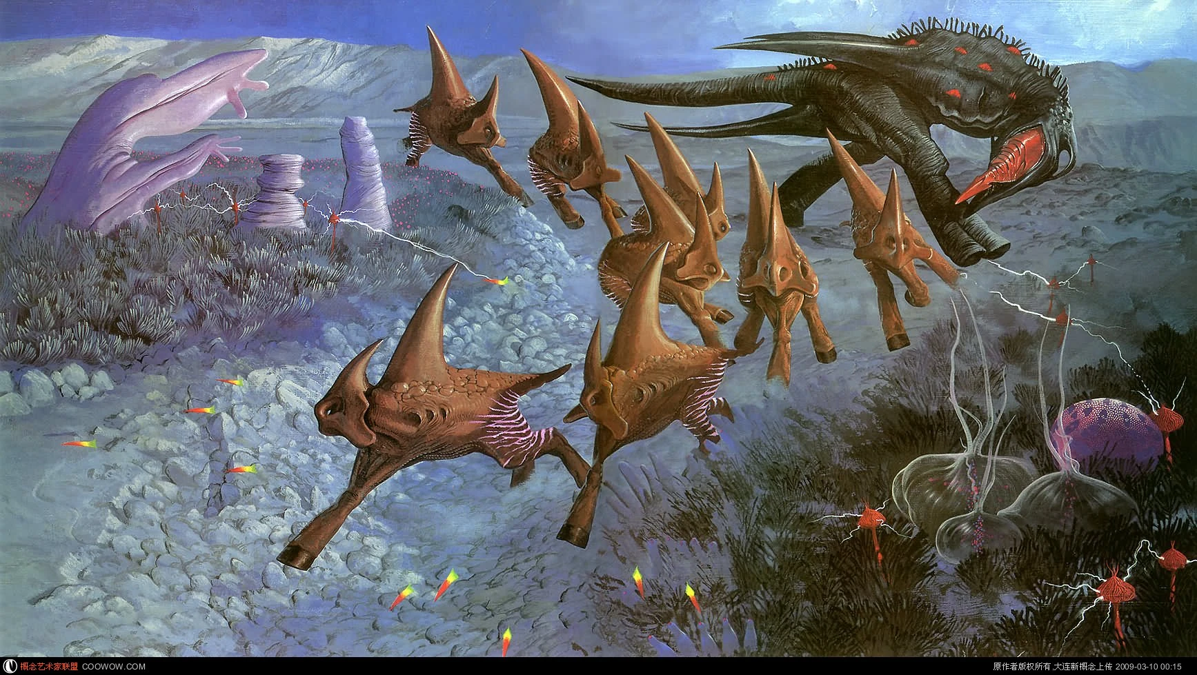 Image - Darwin IV- Arrowtongue and Thornback.jpg | Alien Species ...