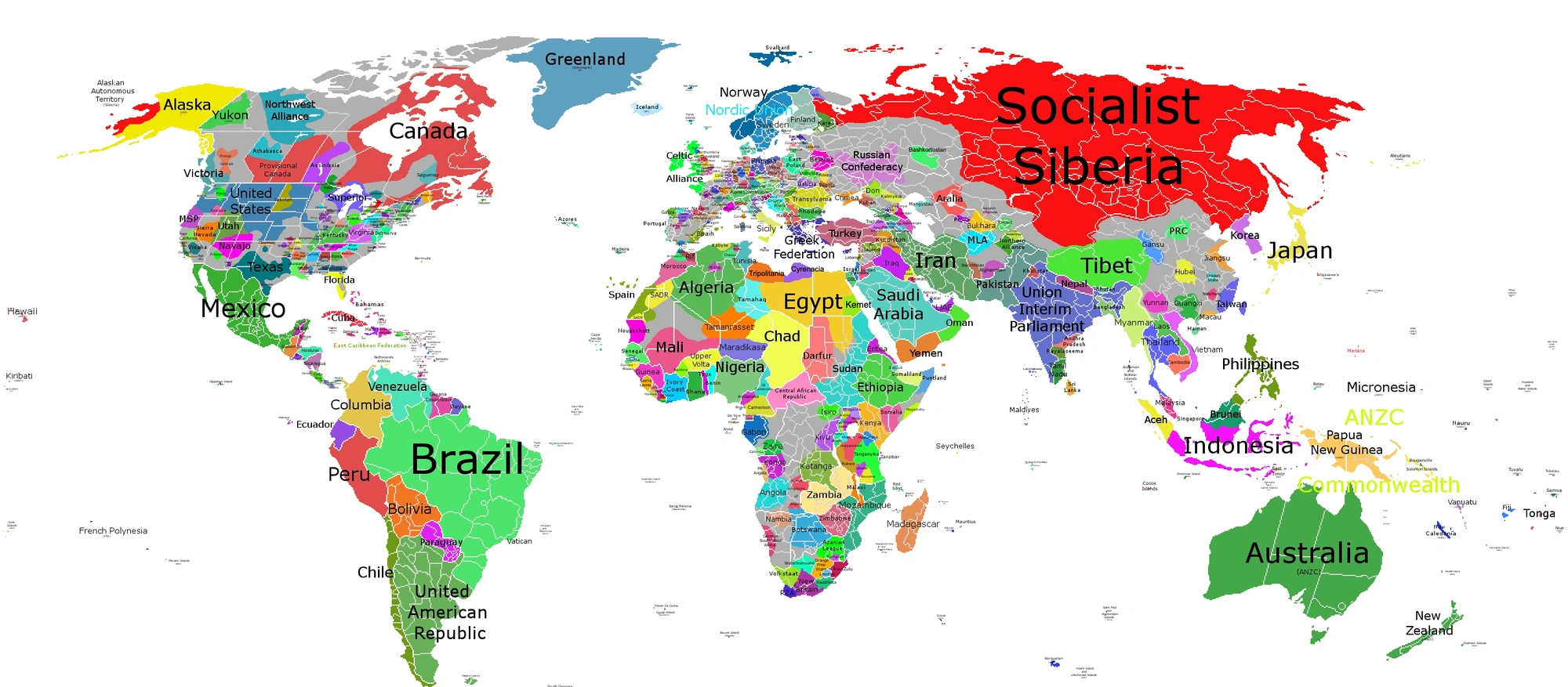 Maps (1983: Doomsday) | Alternative History | FANDOM powered by Wikia