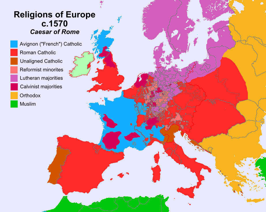 Image - Religion 1570 (Caesar of Rome).png | Alternative History ...