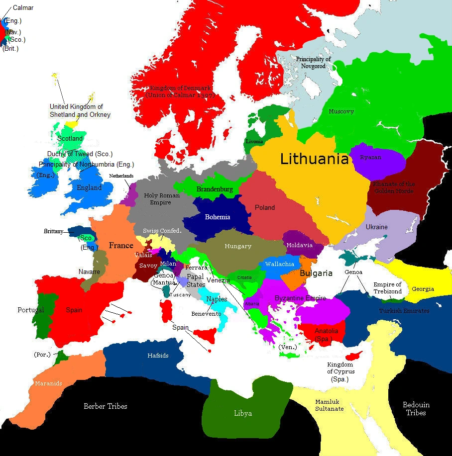 Europe 1430, 1430-1460 (Map Game) | Alternative History | FANDOM ...