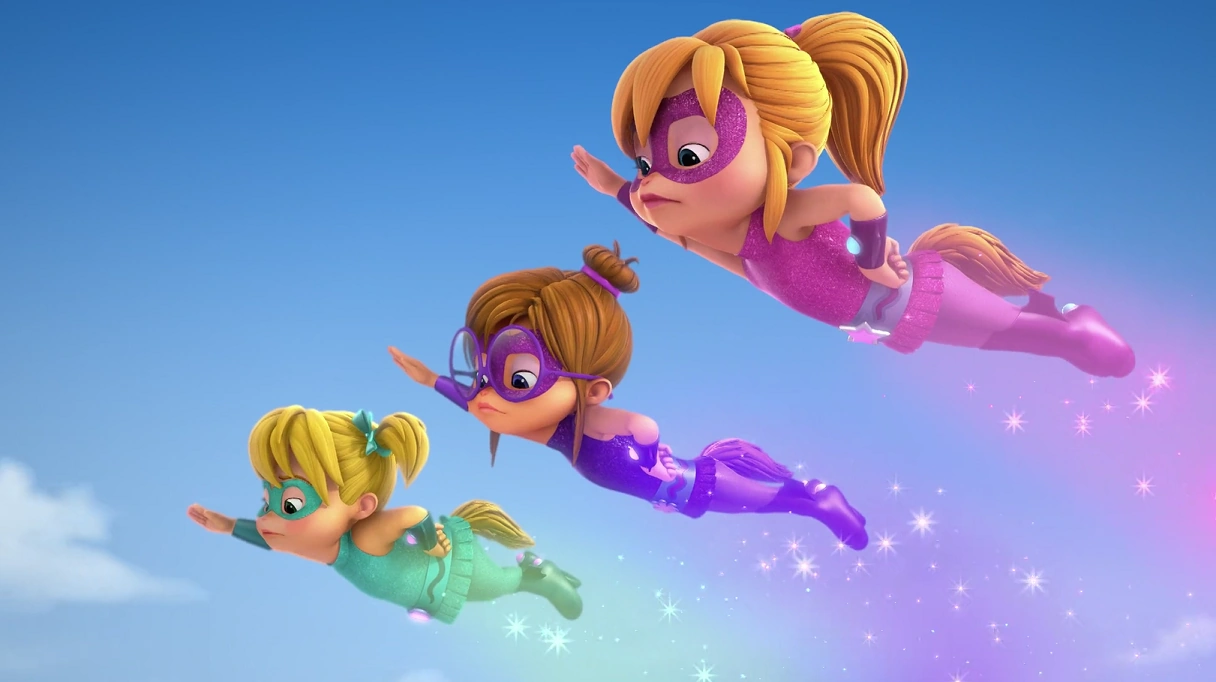 Image - The Chipettes in Super Girls.png | Alvin and the Chipmunks Wiki ...