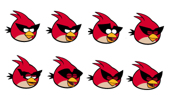 Image - Super red bird sprites.png | Angry Birds Wiki | Fandom powered ...