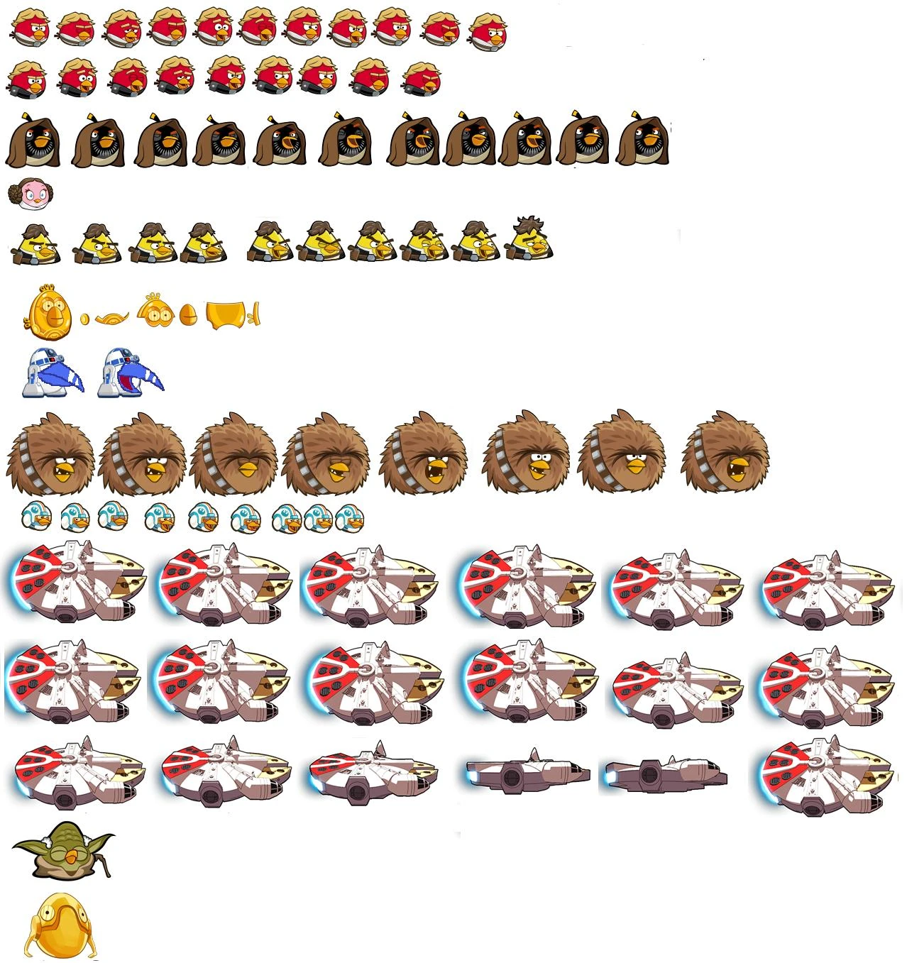 Angry Birds Star Wars Sprites Angry Birds Star Wars II Review IGN