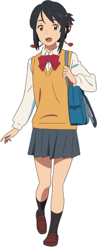 Image - Mitsuha Miyamizu Anime Concept Art.png | AnimeVice Wiki ...